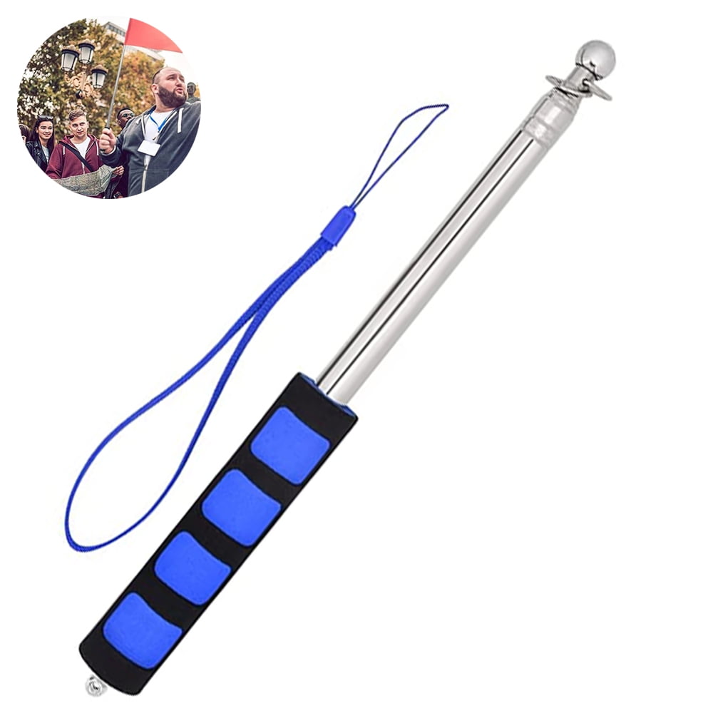 200cm Stainless Steel Portable Telescopic Social Distance Stick Pointer ...