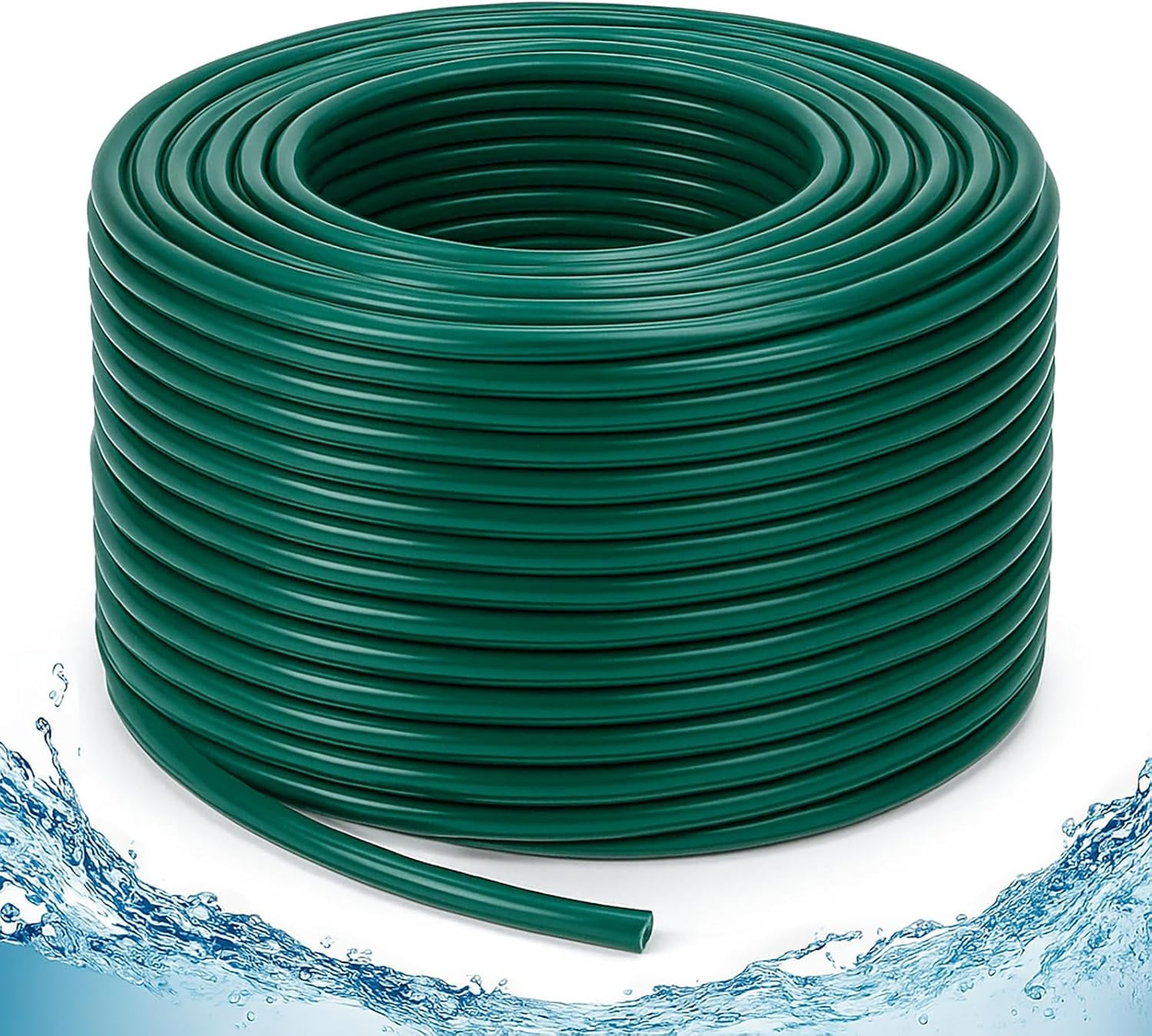 200ft 1/4 inch Drip Irrigation Tubing Blank Distribution Tubing Drip ...