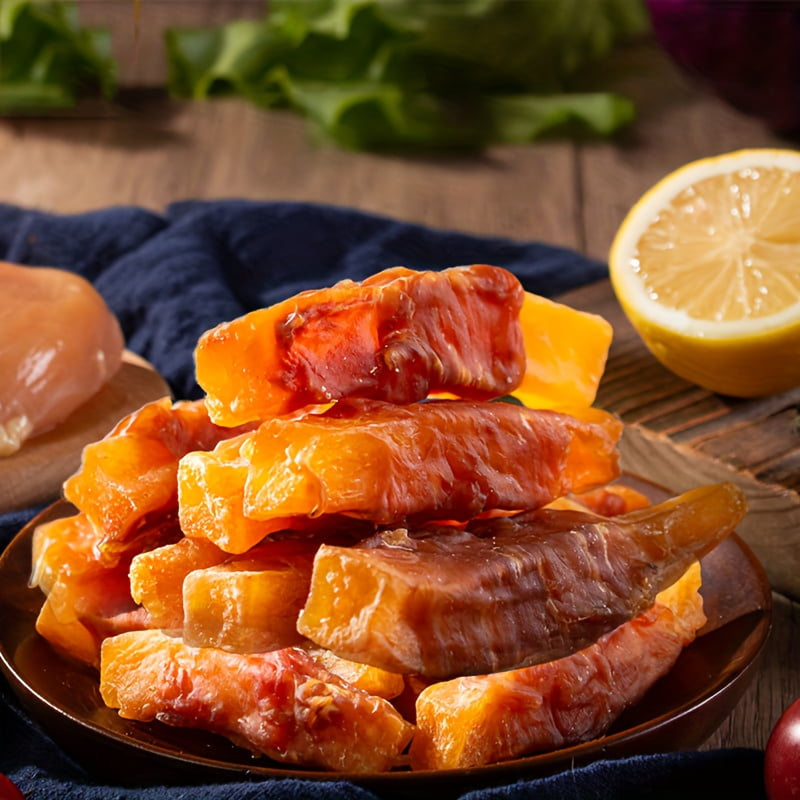 200g/400g(7.05oz/14.1oz)Dog Sweet Potato Wrapped With Chicken &Pet ...