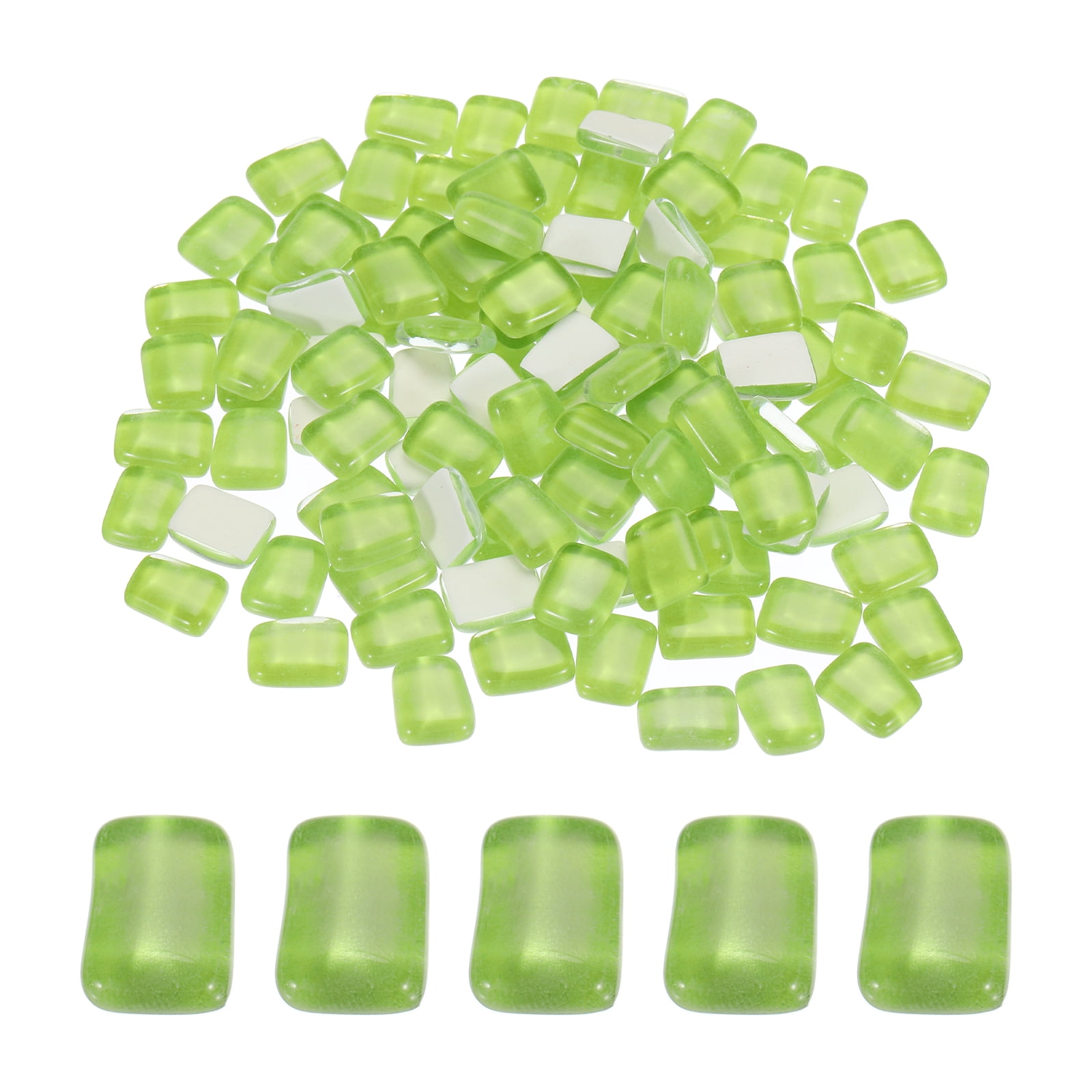 200g Irregular Crystal Glass Mosaic Tiles Tiny Glass Mosaic Tiles Bulk ...