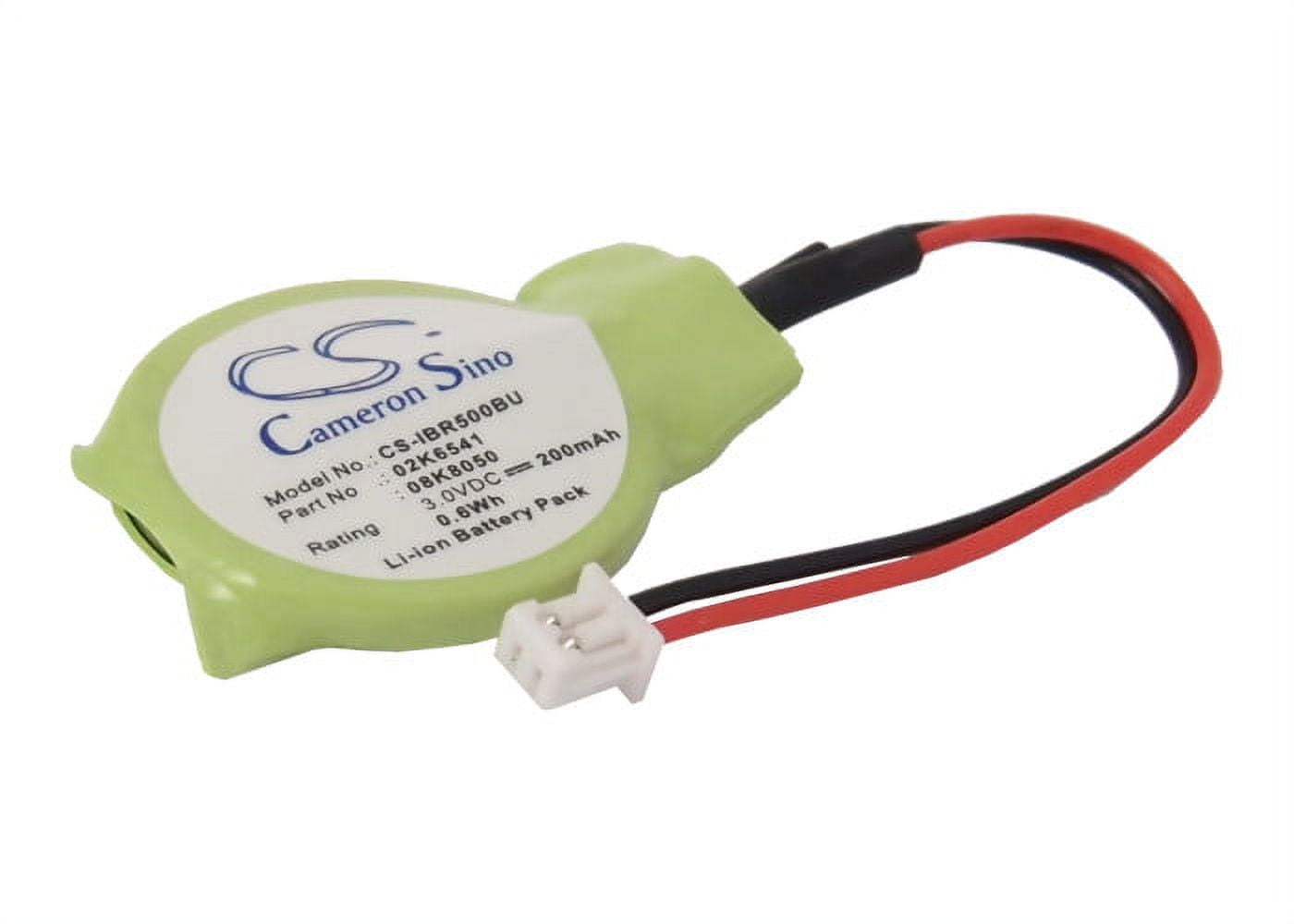 200mAh 02K6541 CMOS Battery for IBM ThinkPad A22M, ThinkPad A22P ...