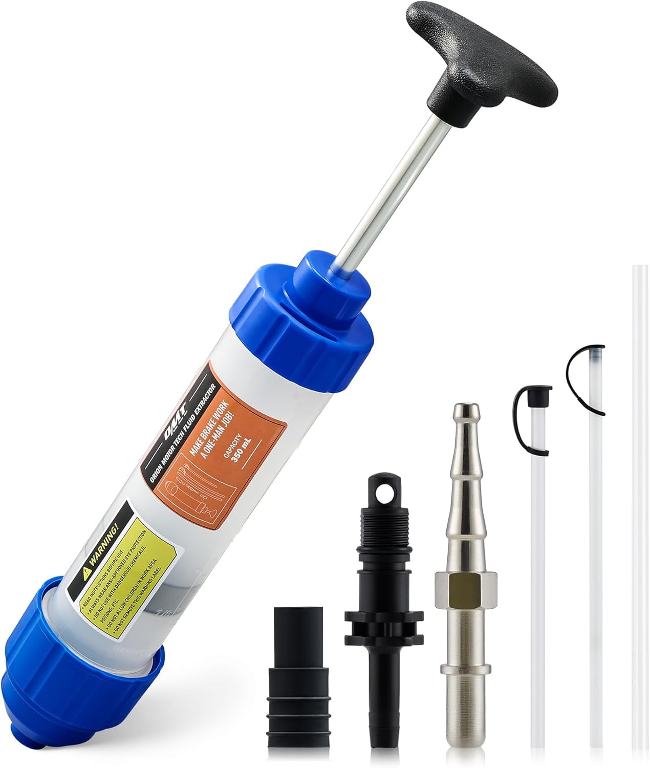 200mL Manual Fluid Extractor and Filler, Syringe Style Pump for Power ...