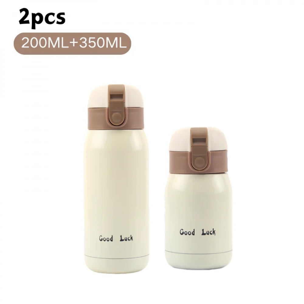 200ml/350ml Mini Thermos Cup Pocket Cup Stainless Steel Thermal Coffee ...