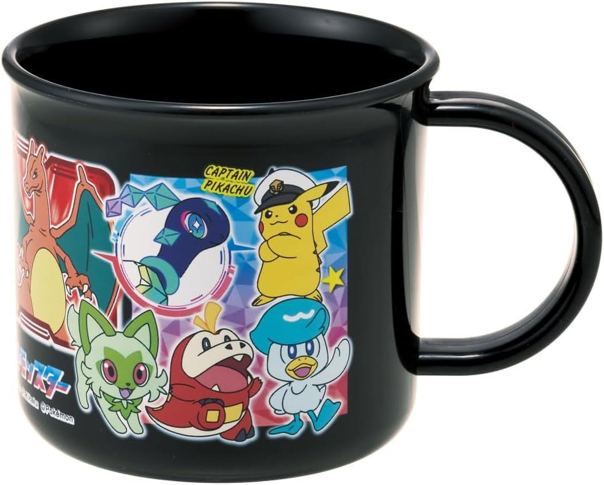 200ml Black Pokemon Cup from Japan with Handle and Characters that Kids ...