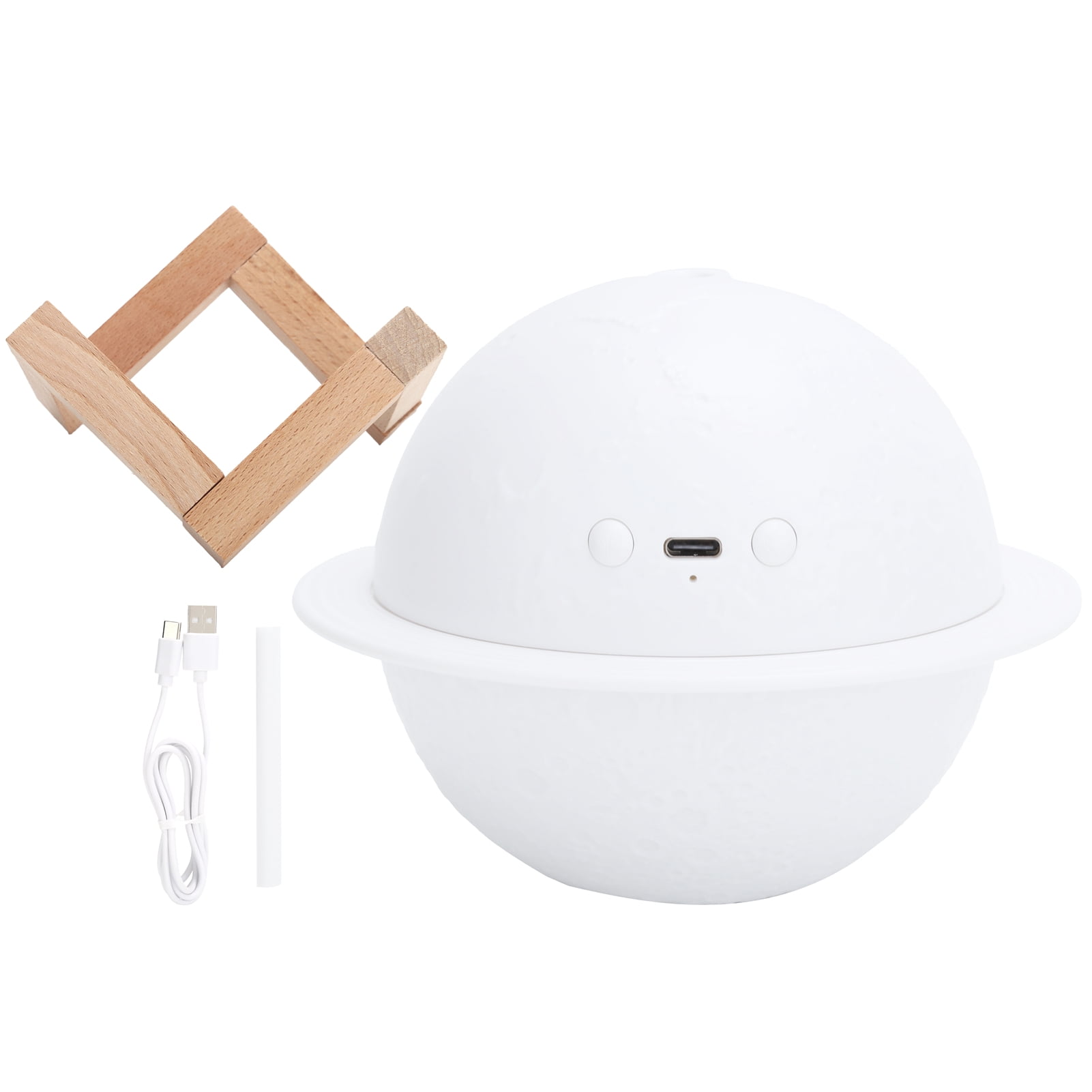 200ml Night Light Humidifier Planet Shape Aromatic Mist Diffuser Large ...