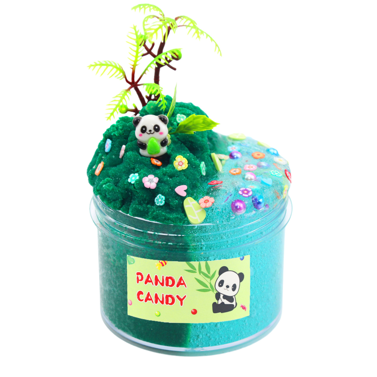 200ml Panda Slime, Cute Panda Design, for Stress Relief, Birthday Party ...