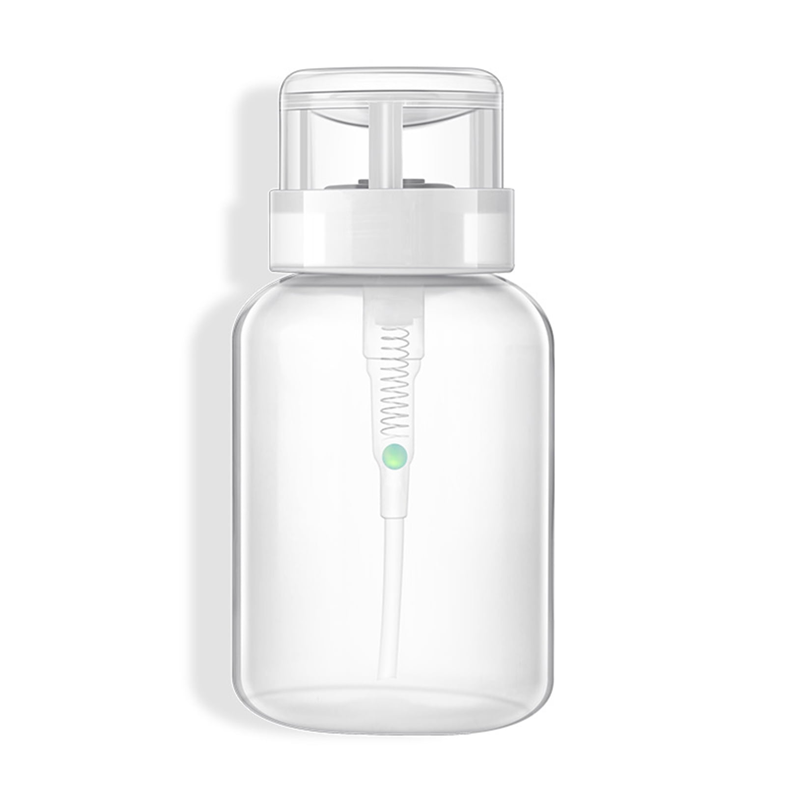 200ml Push Down Dispenser Nail Polish Remover Pump Empty Bottle ...