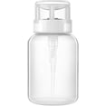 200ml Reusable Liquid Dispenser Bottle with Lockable Pump for Nail ...