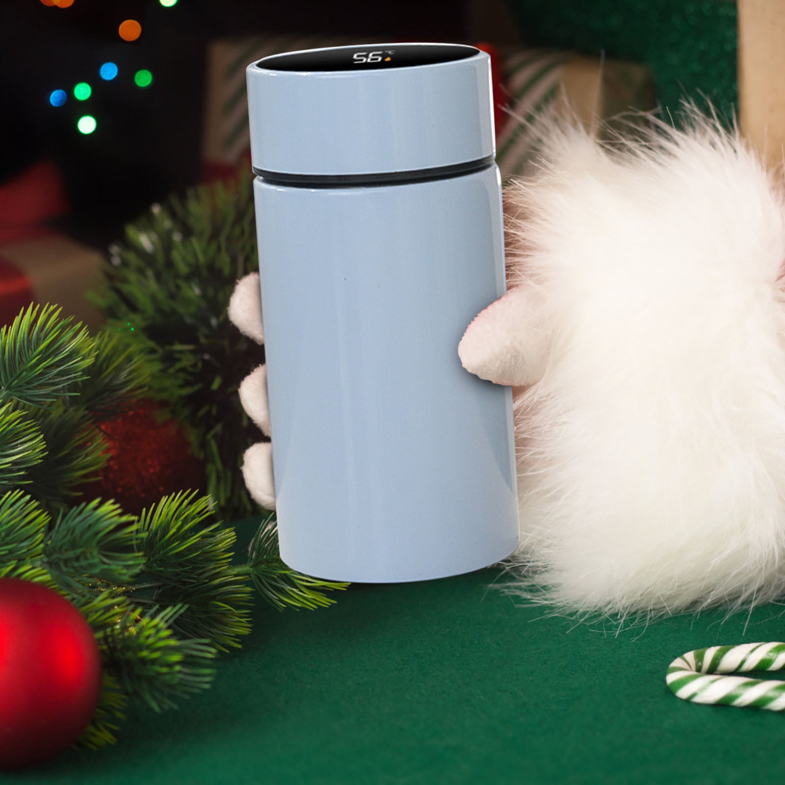 200ml Stainless Steel Insulated Cup with Smart Temperature Display ...