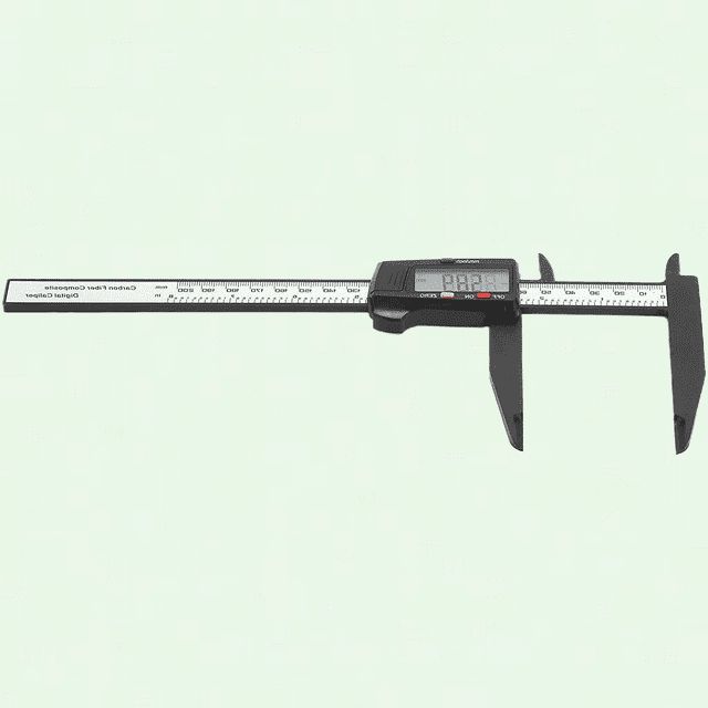 200mm Carbon Fibre Electric Caliper with Large LCD Screen, Metric/Inch ...