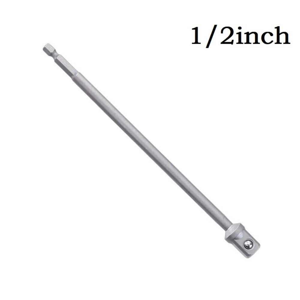 200mm Socket Adapter Extension Tool for 1/4 3/8 1/2 Drill Bits ...
