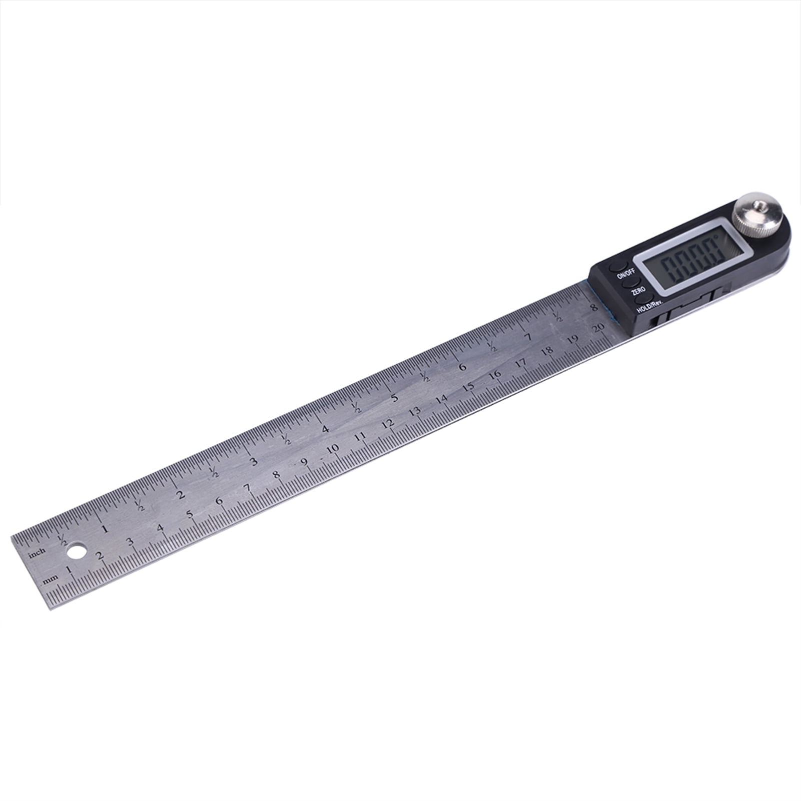 200mm Stainless Steel LCD Digital Protractor Goniometer Gauge ...