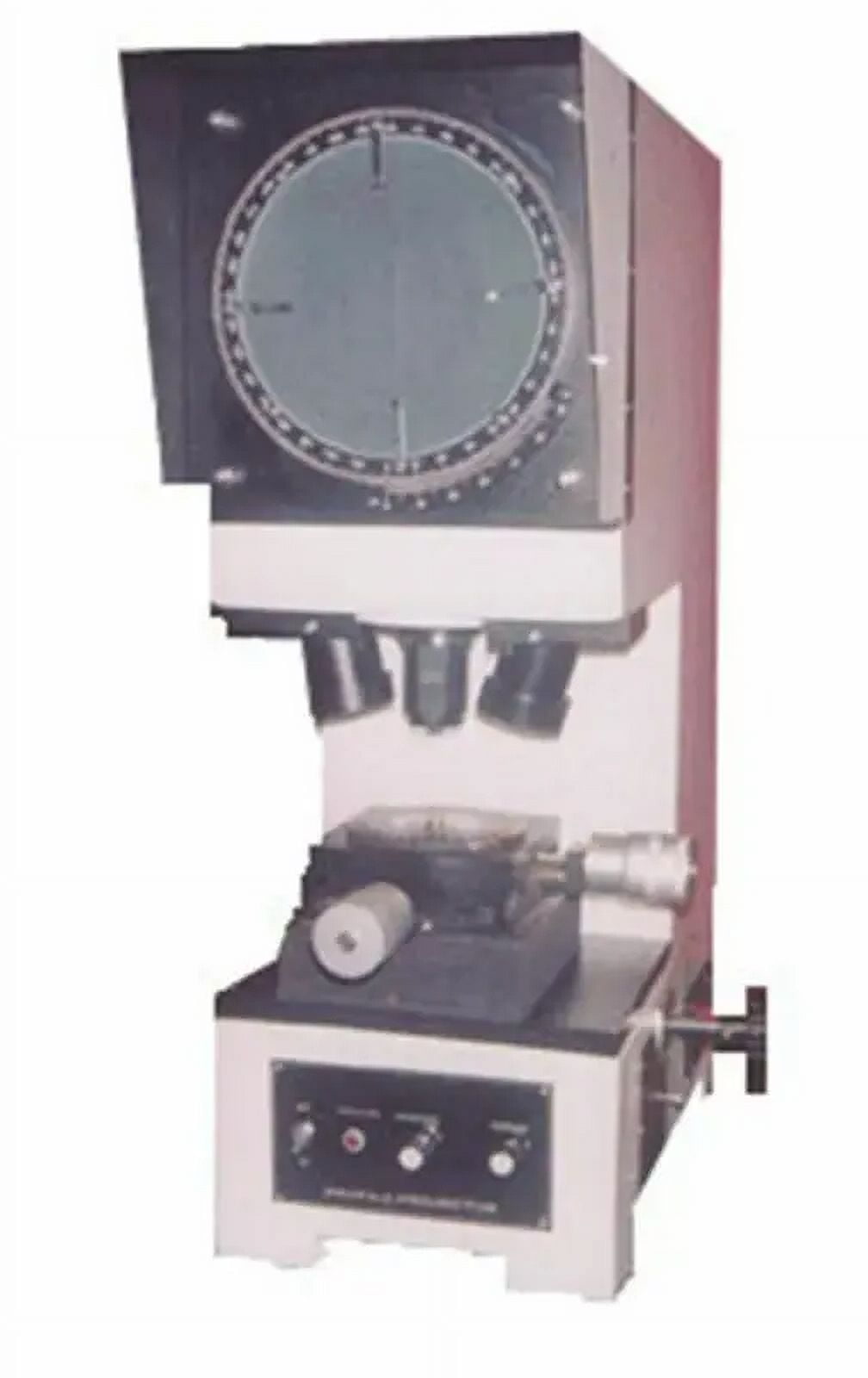 200mm dia 50X magnification Profile Projector Measurement Micrometers ...