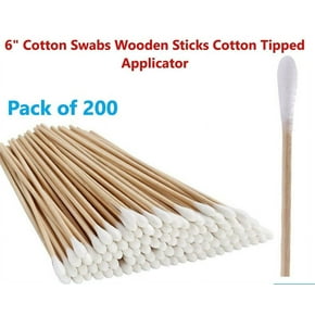 Q Tips Wooden Sticks