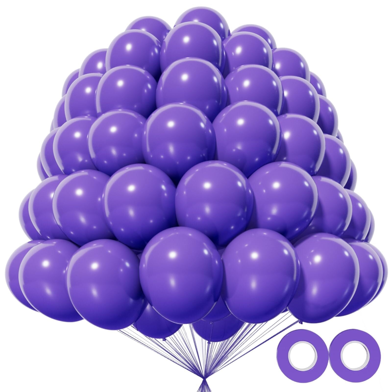 200pcs 5 Inch White Balloons, Small Mini Latex Balloons for Party ...