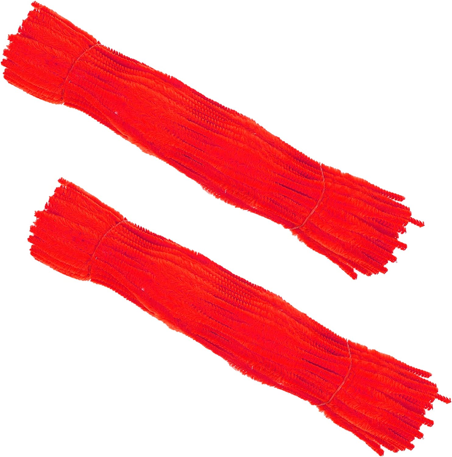 200pcs Adults Projects Cleaners Pipe Stems Bumpy Red DIY Stem Kids ...
