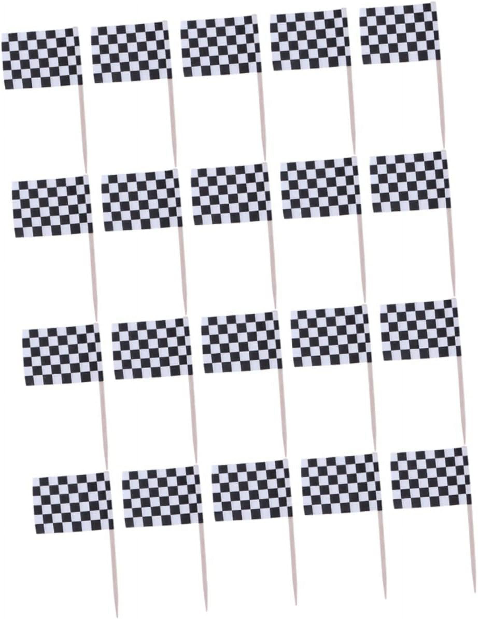 200pcs American Toothpick Flag Us Cupcake Toppers Racing Flags Fruit ...