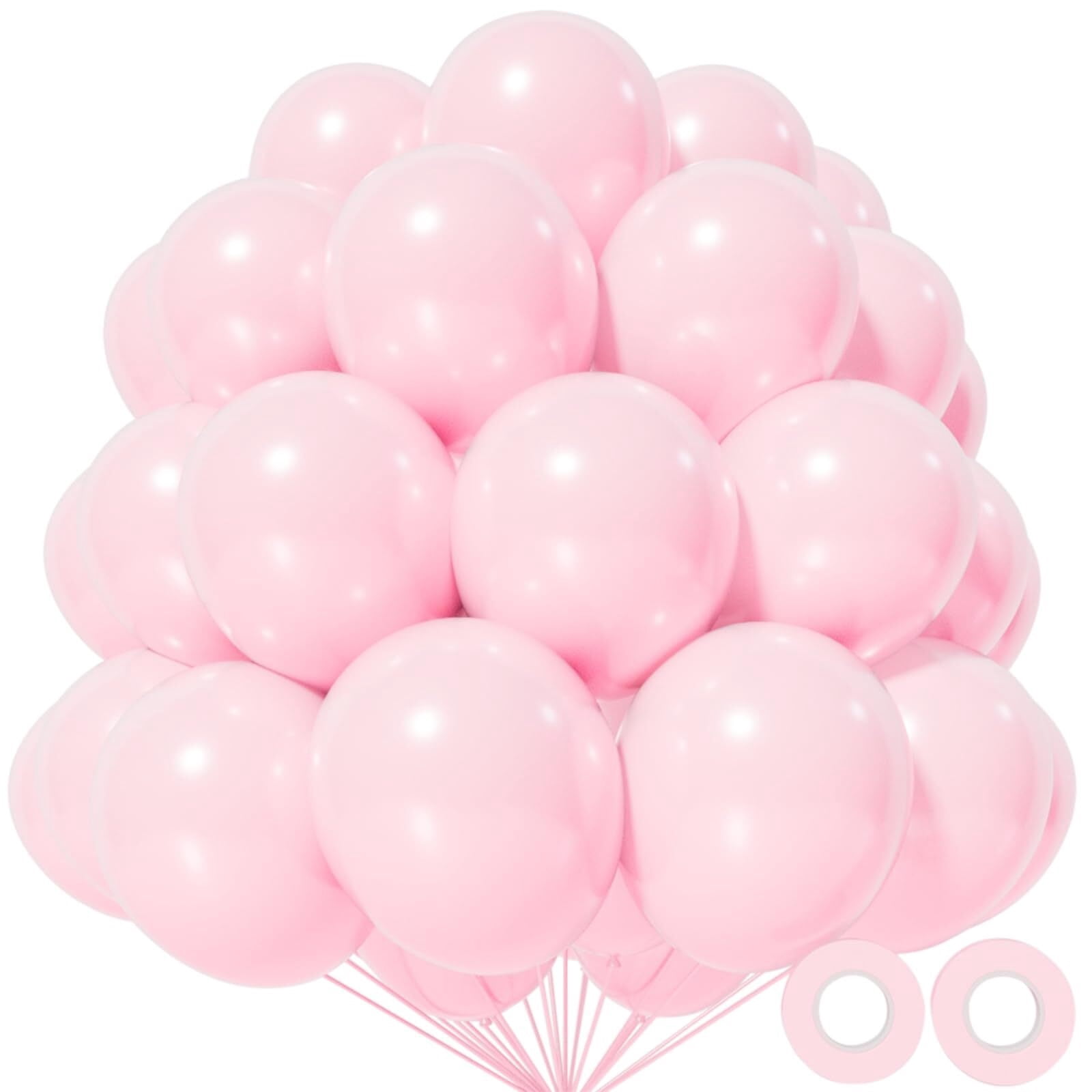 200pcs Balloons 5 Inch Assorted Colors, Small Mini Rainbow Latex ...