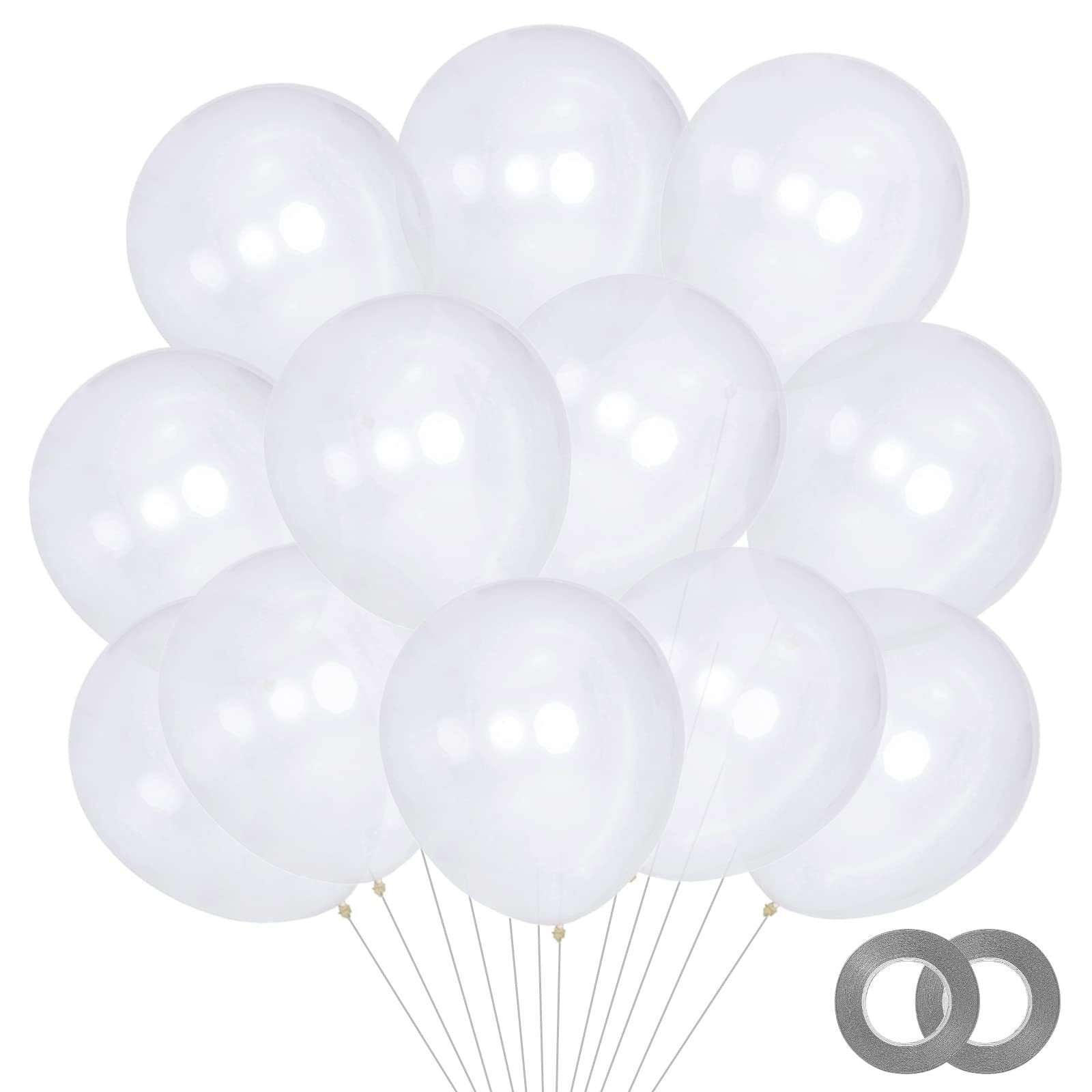 200pcs Balloons 5 Inch Assorted Colors, Small Mini Rainbow Latex ...