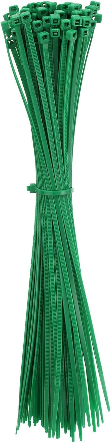 200pcs Cable Zip Ties, Plastic Nylon Ties Wraps, 12-Inch / 300mm Self ...