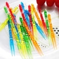 200pcs Disposable Plastic Mini Fruit Forks Set - Bistro, Cocktail ...
