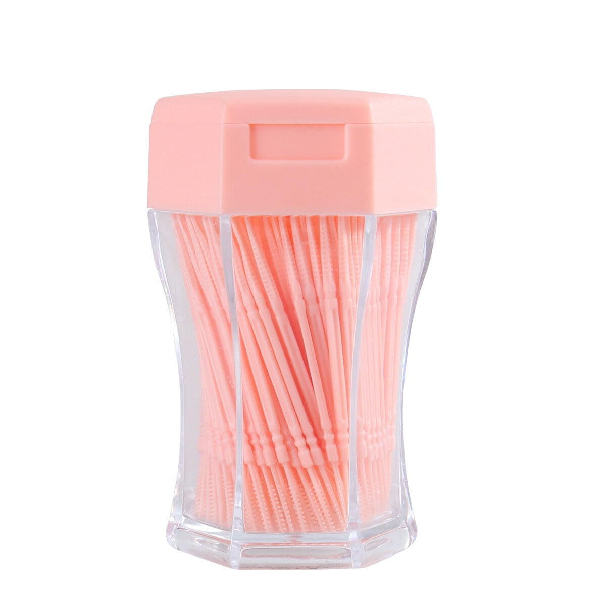 200pcs Double-head Toothpicks Plastic Oral Care Interdental Floss ...