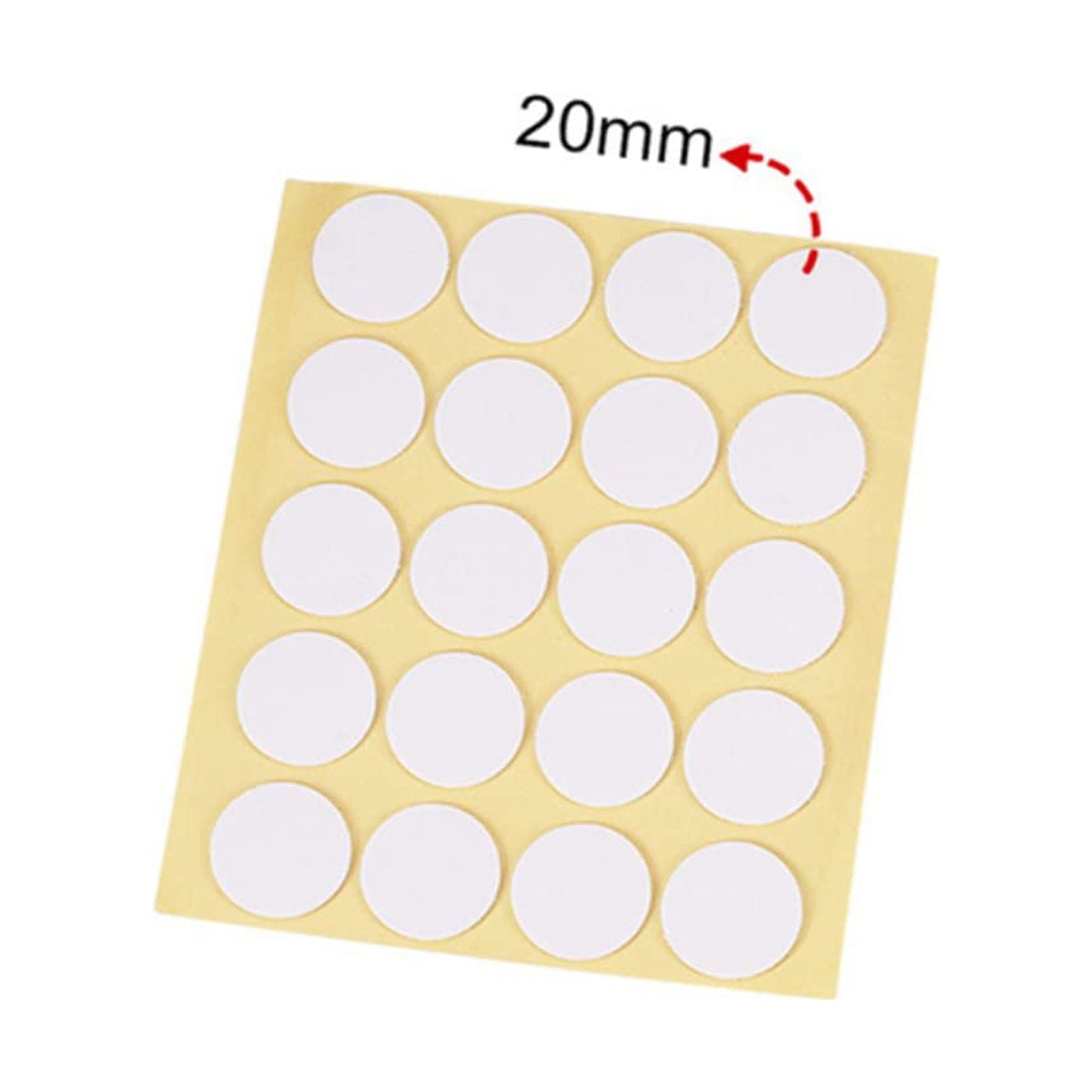 200pcs Foam Stickers Bulk Candles Adhesive Stickers Wick Heat ...
