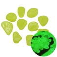 200pcs Glow in The Dark Garden Pebbles, Luminous Decorative Stones for ...