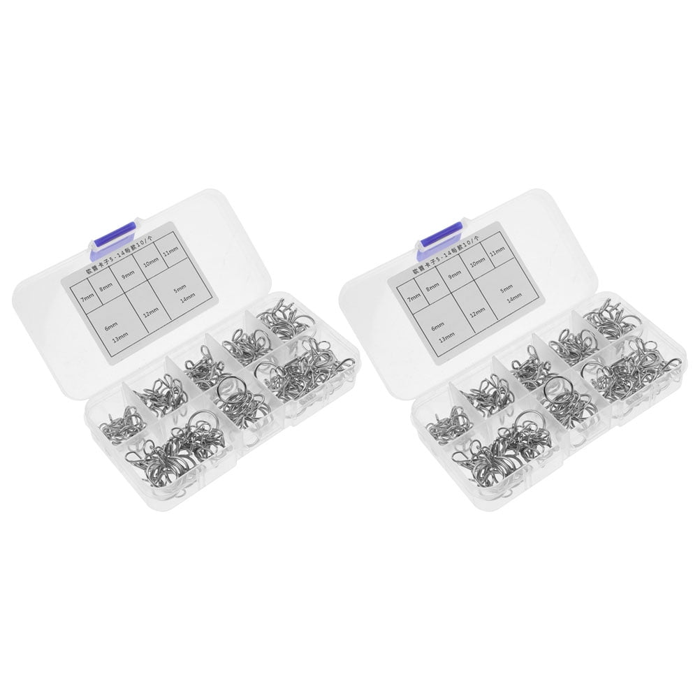 200pcs Hose Fasteners Hose Clamp Tube Clips Water Tube Clamps ...