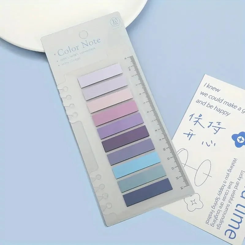 200pcs Index Sticky Note Tabs, Writable Page Marker for Book ...