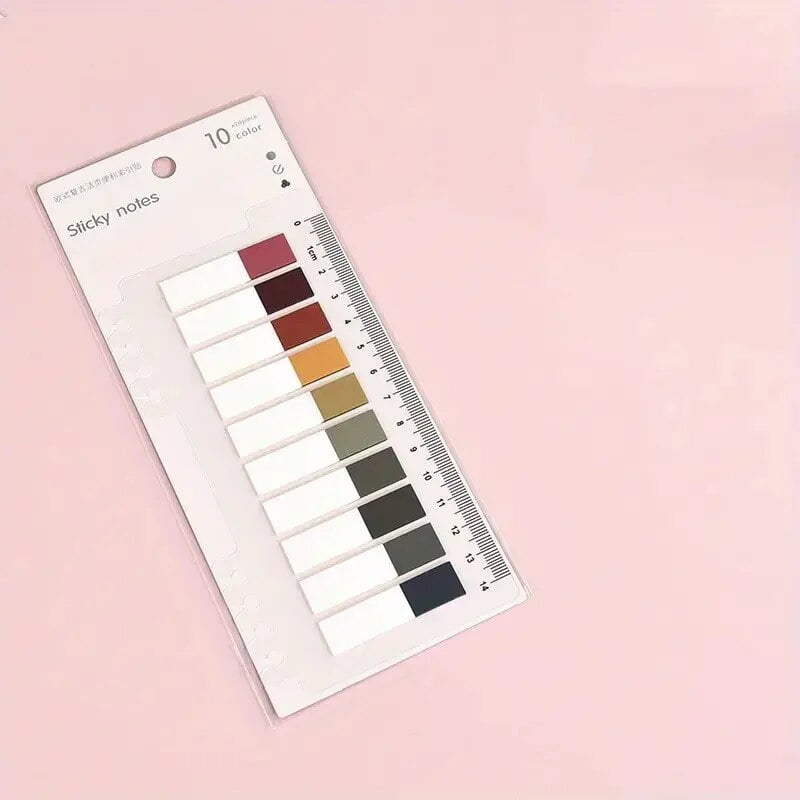 200pcs Index Sticky Note Tabs, Writable Page Marker for Book ...