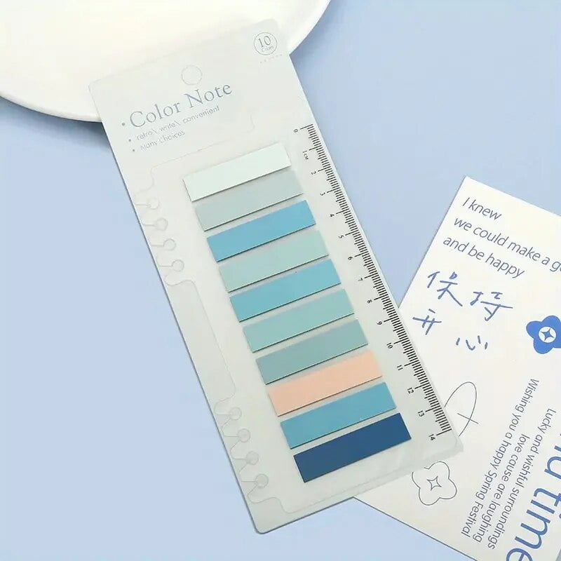 200pcs Index Sticky Note Tabs, Writable Page Marker for Book ...