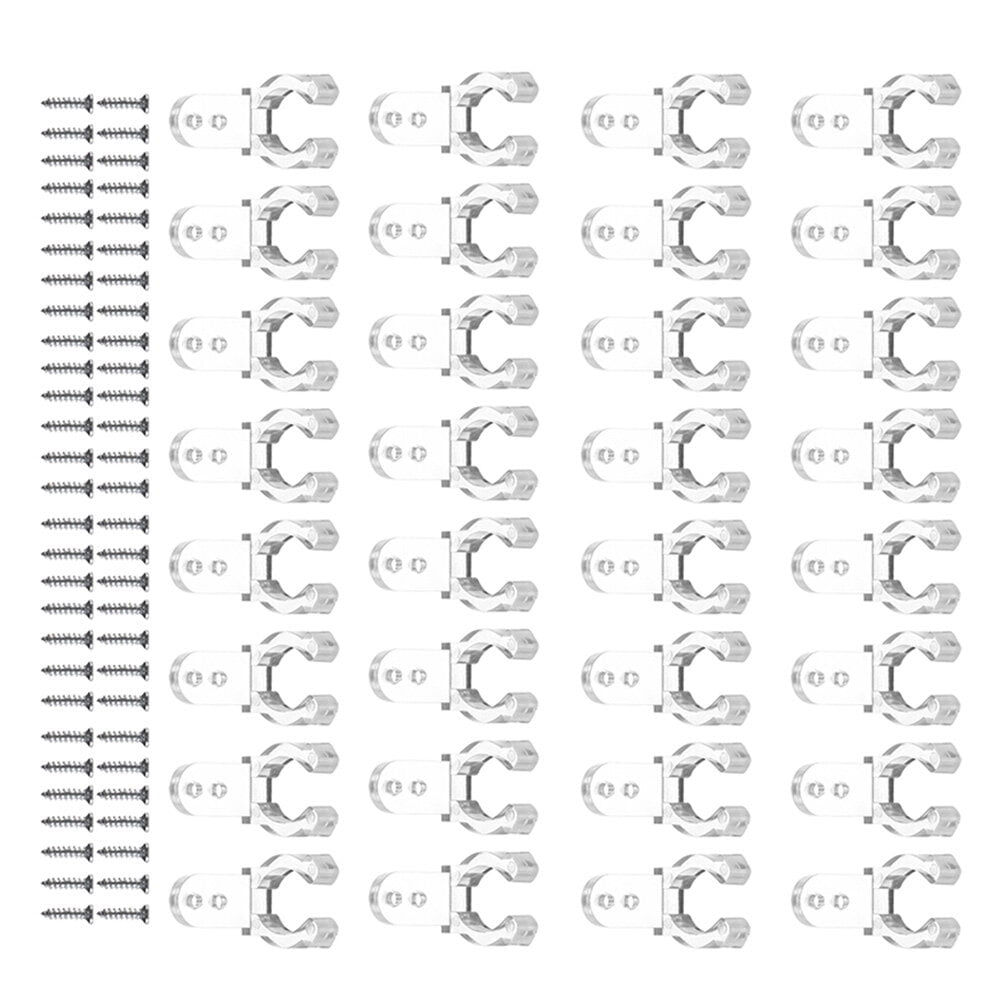 200pcs LED Rope Light Clips Holder Mounting Rope Light Mounting Clips ...