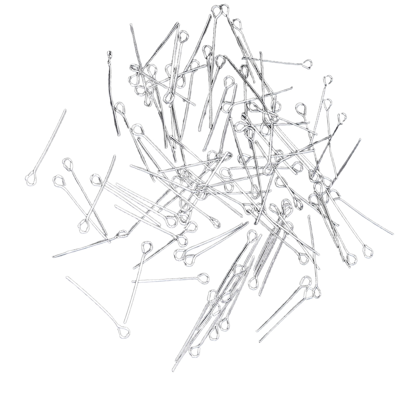 200pcs Metal 9-Character Needle Jewelry Pins Skin Safe Corrosions ...