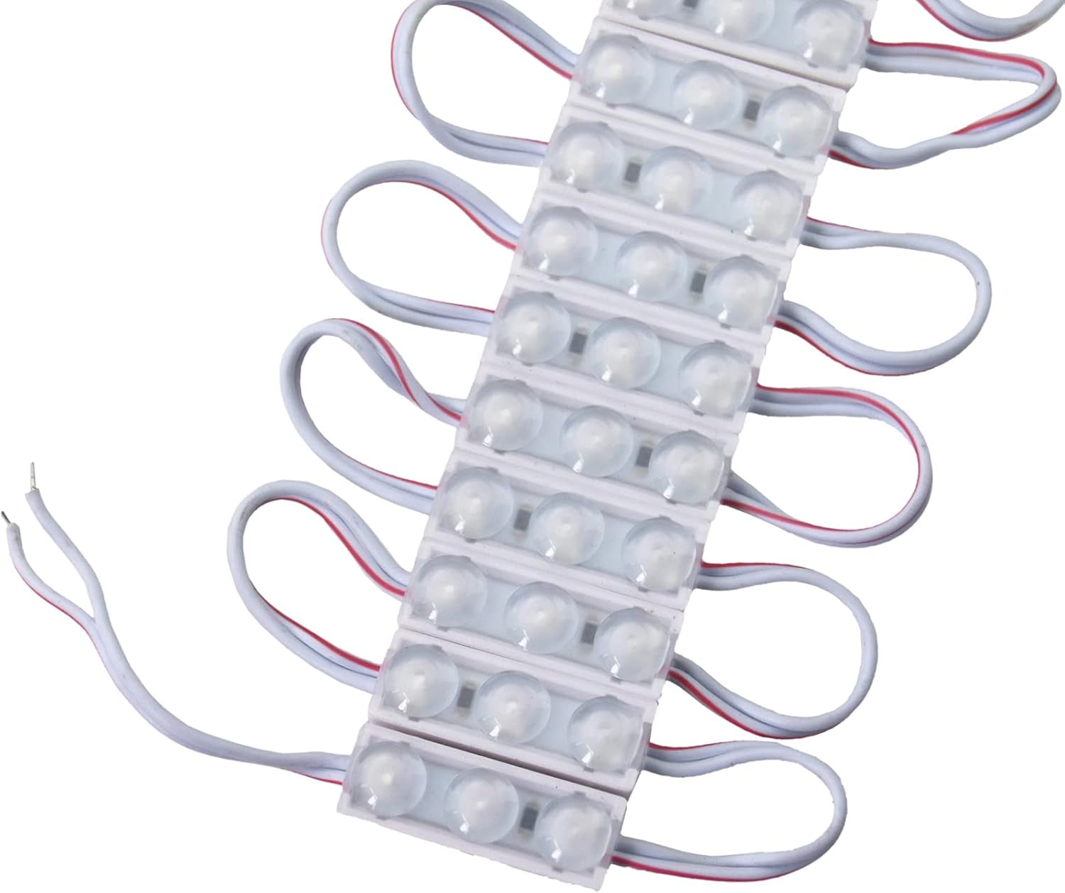 200pcs Mini 3 LED Sign Storefront Lights Module Green Super Bright 2835 ...