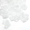 200 pieces of nylon plastic cable clamps, 1/8 inch (3.2 mm) thread ...