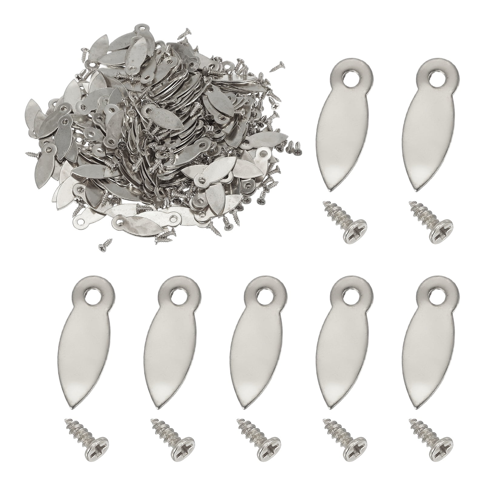 200pcs Picture Frame Backing Clips, 0.98" Photo Frame Turn Buttons ...