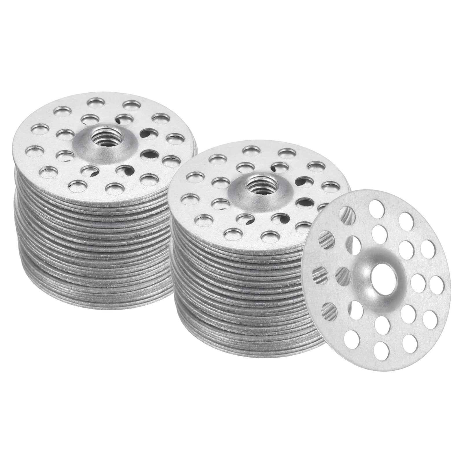 200pcs Plaster Washers 1 Inch Plaster Repair Rings Buttons Zinc Plated ...