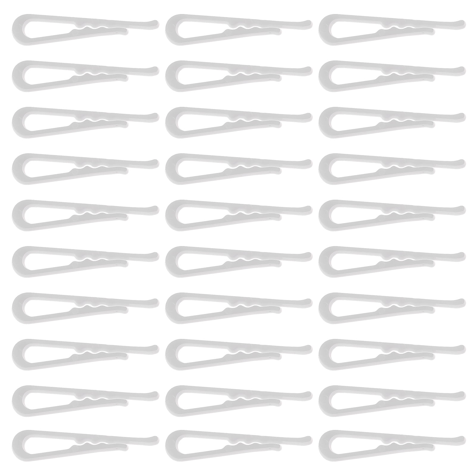 200pcs Plastic Alligator Clip Garment Clip Shirt Clamps Clothes Fixing ...