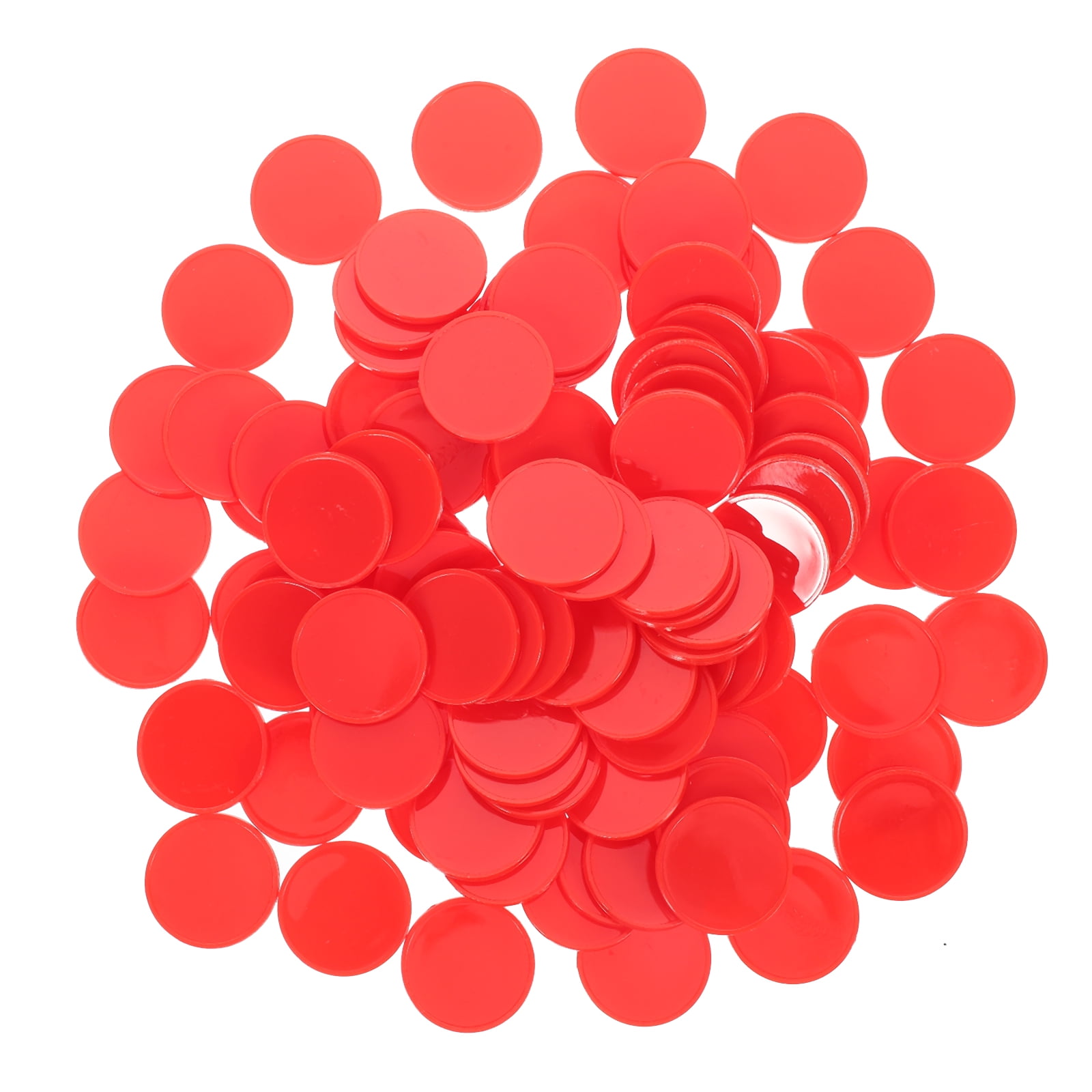 200pcs Plastic Learning Counters Mini Poker Chips Game Tokens Poker ...