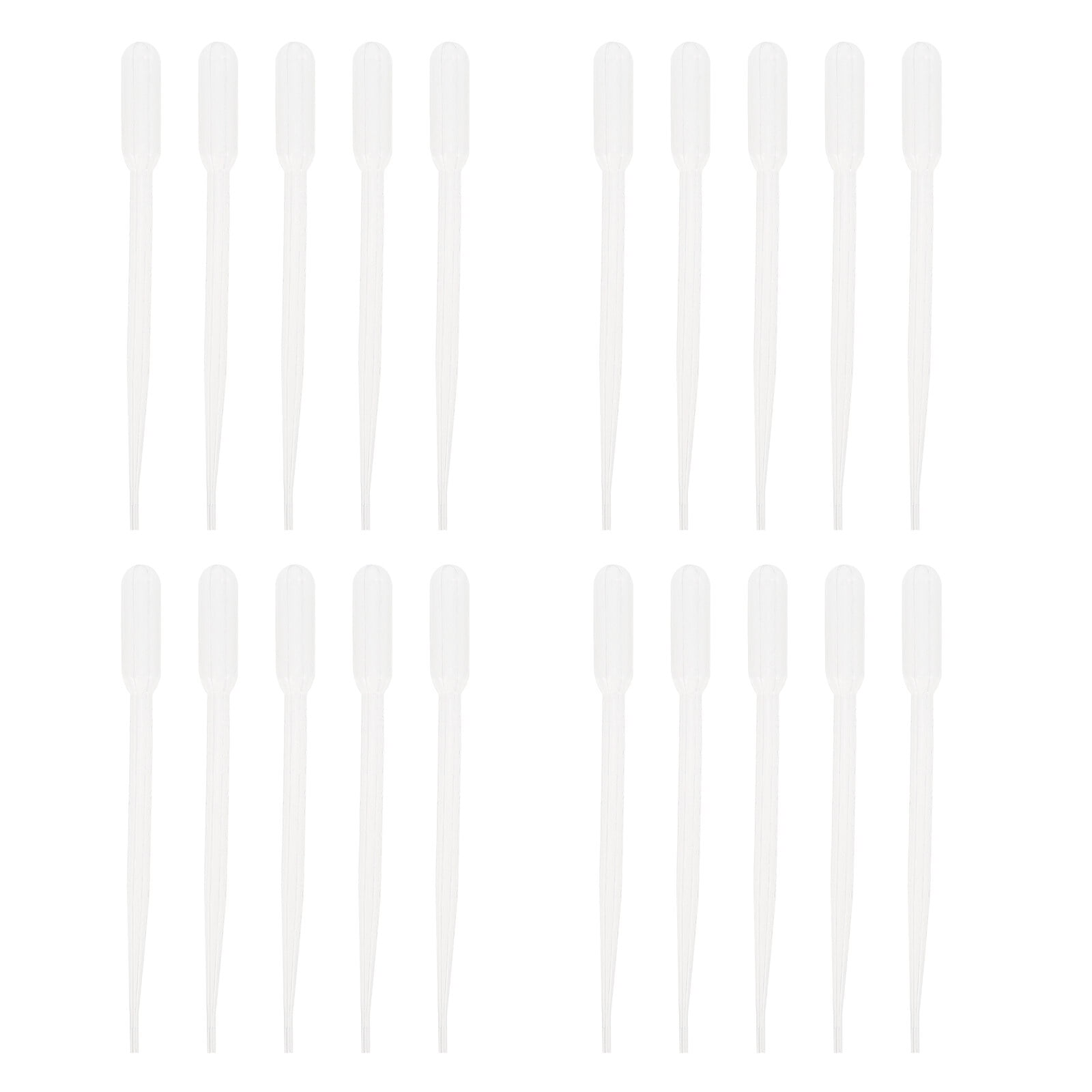 200pcs Plastic Pipettes one-time Droppers Graduated Disposable ...