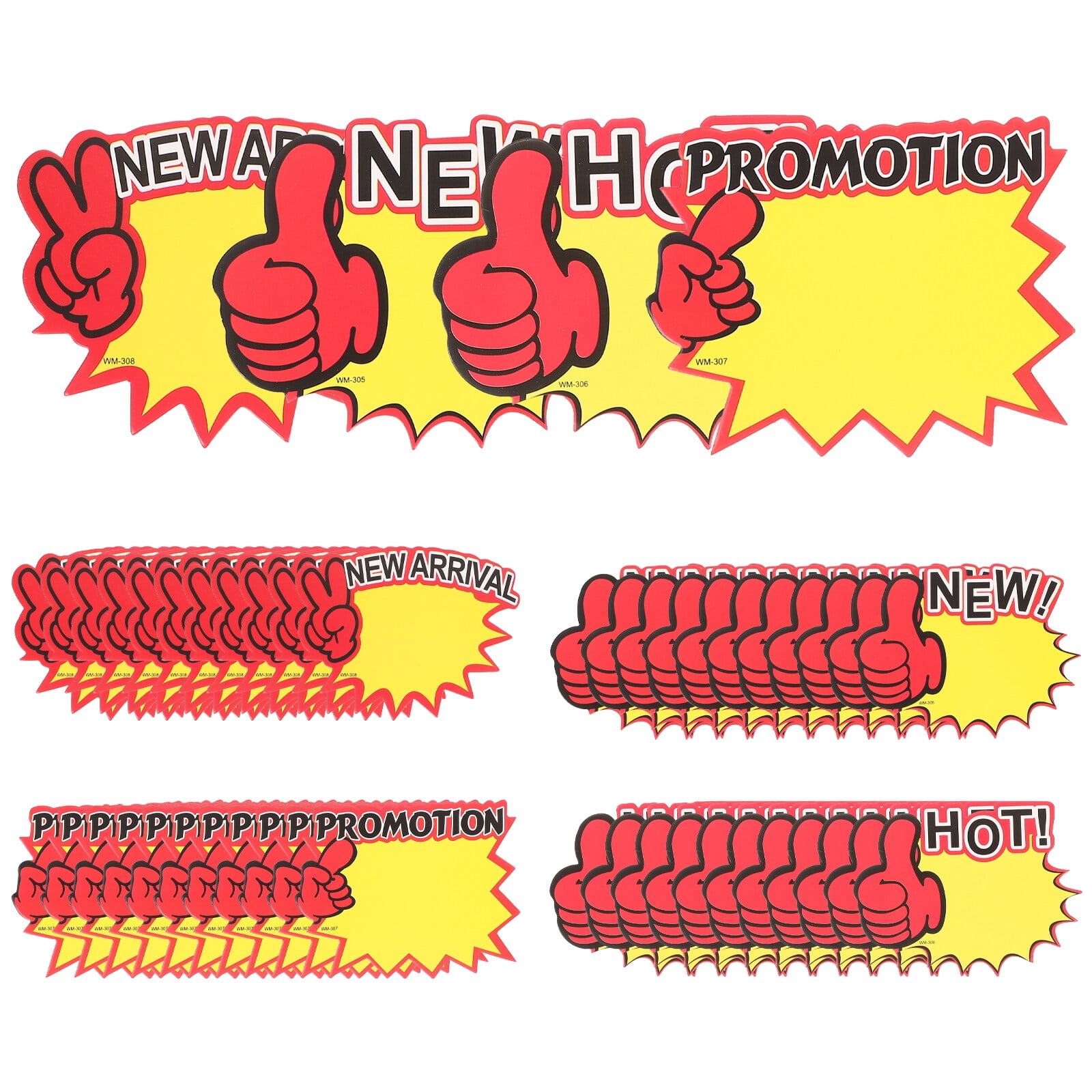 200pcs Retail Price Tags Sales Promotion Price Tags Mini Price Labels ...