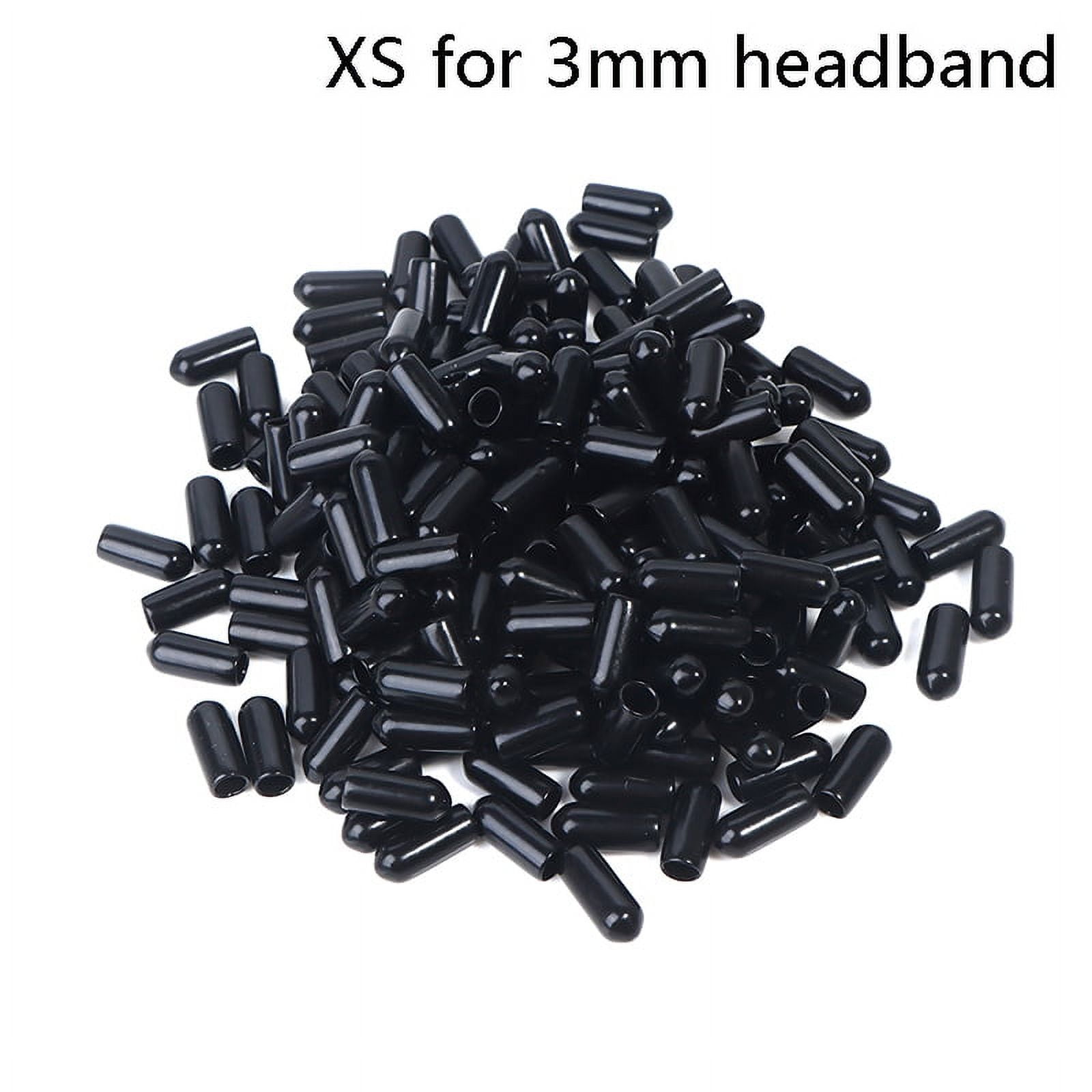 200pcs Rubber Round End Cap Cover For Pipe Screw Thread Protector Push ...