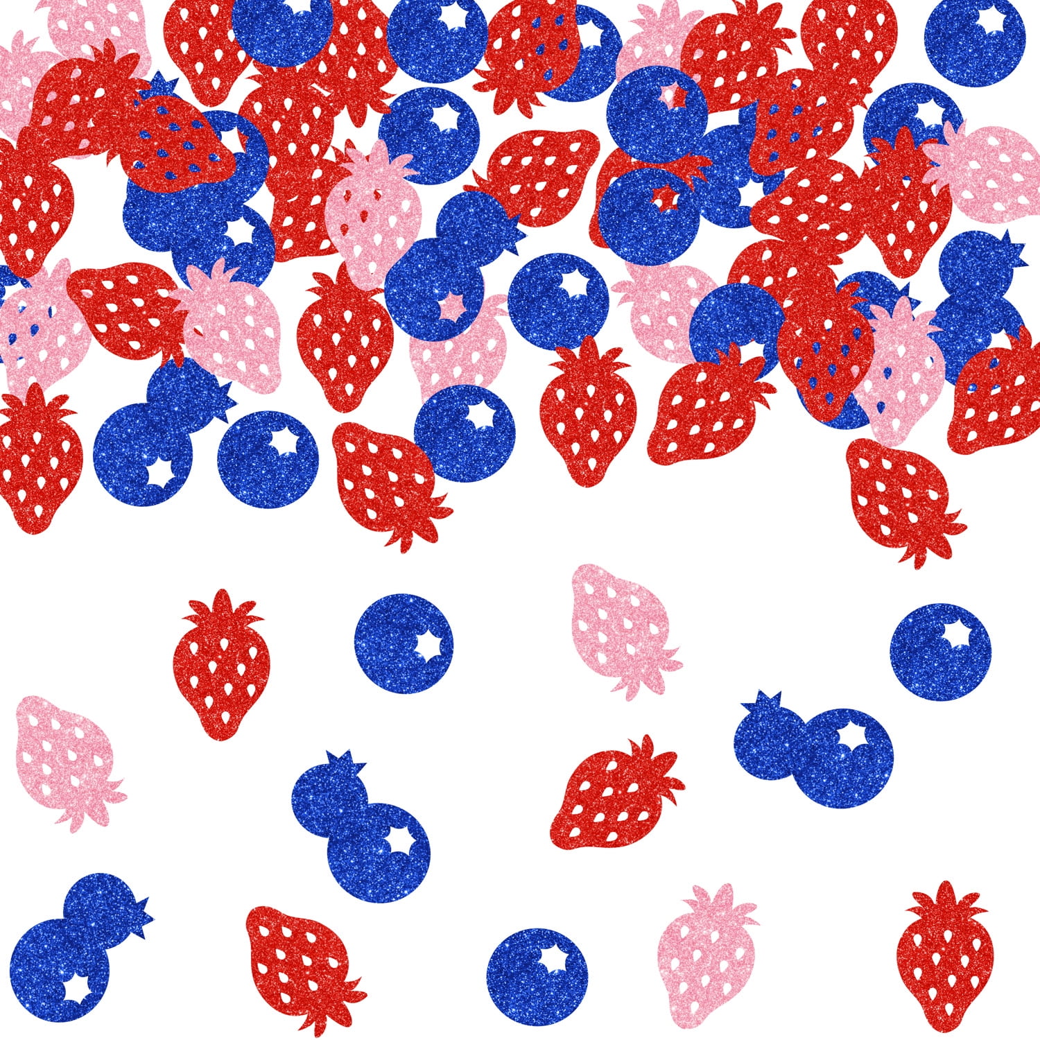 200pcs Strawberry Blueberry Themed Party Decorations, Fruit Table ...