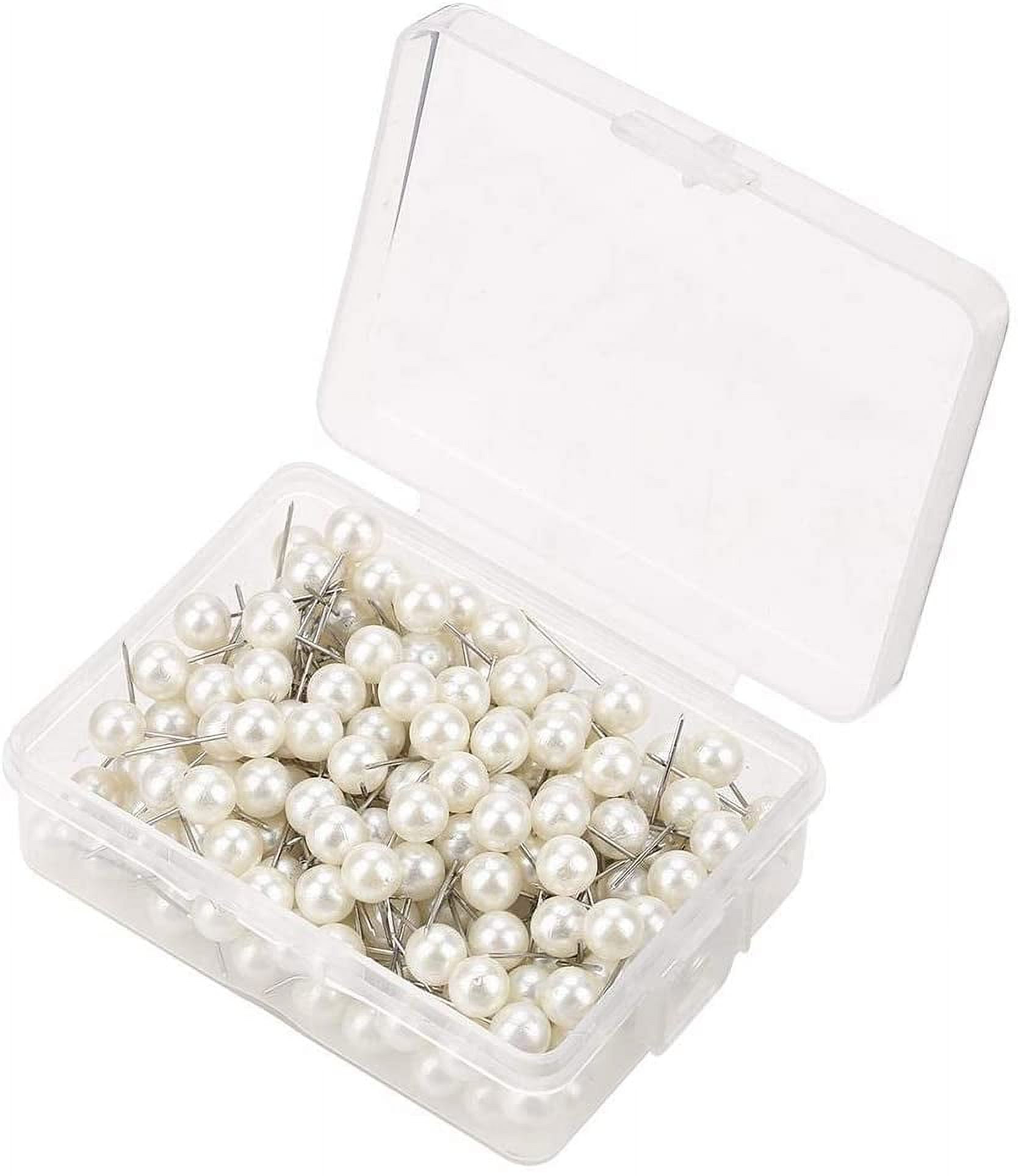 200pcs Tacks Push Pins, Round Plastic Head and Steel Point, DIY Tool ...