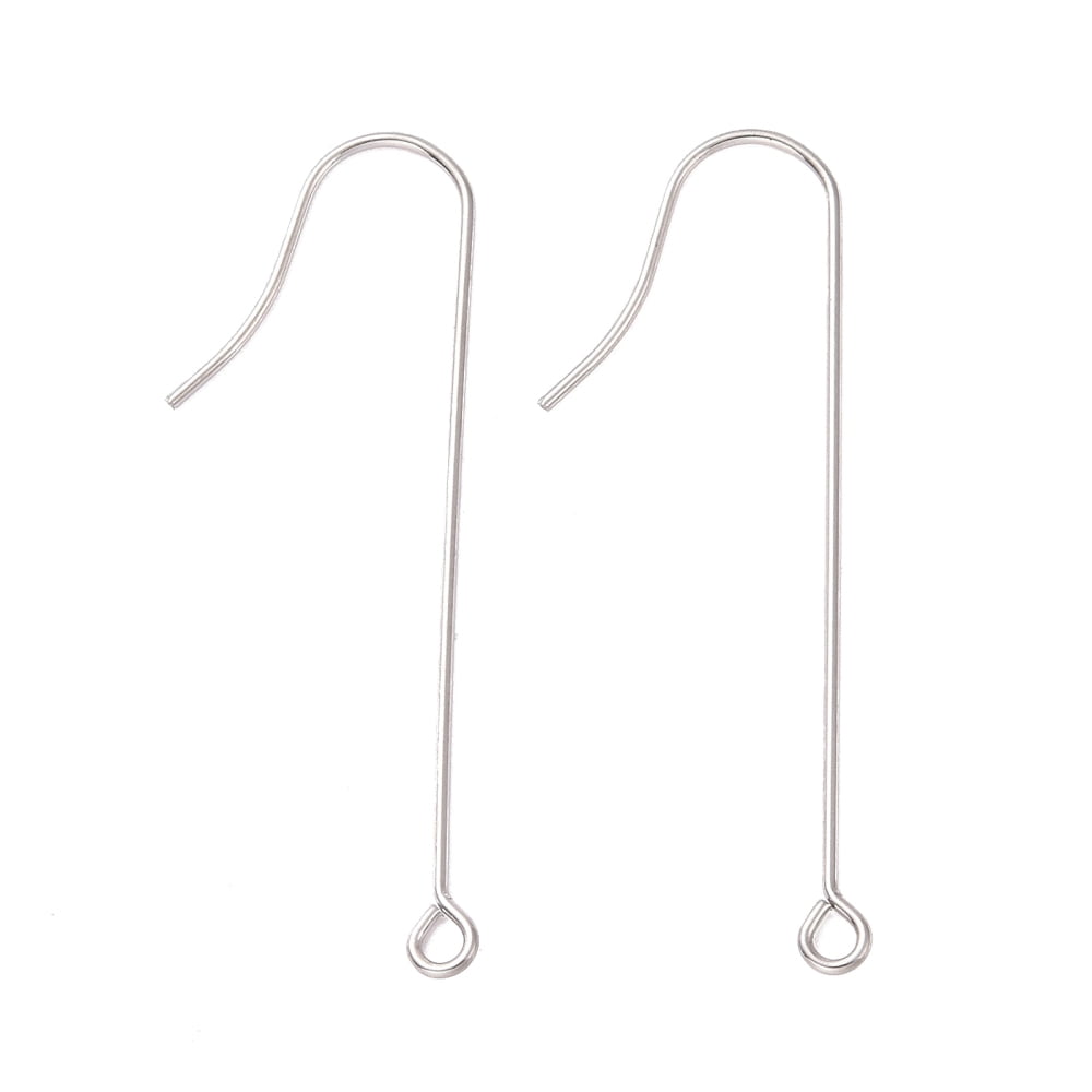 200pcs Tarnish Resistant 316 Surgical Stainless Steel Earring Hooks ...
