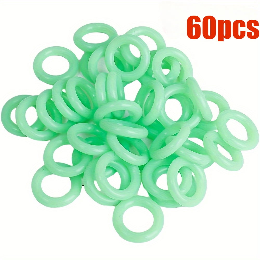 200pcs Tent Nail Ring, Luminous Tent Peg Ring, Night Camping Safety ...