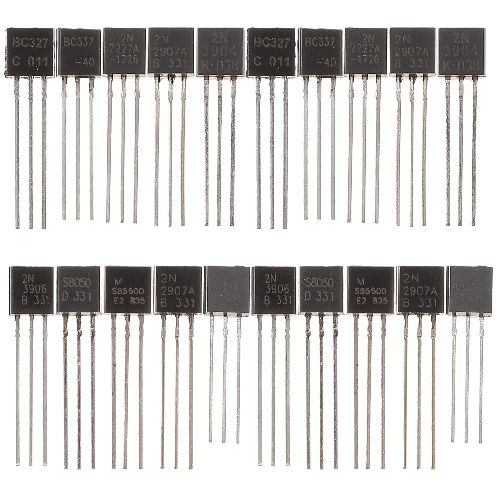 Voopoo Coils 750-Piece Transistor Assortment Kit - 15 Types (A1015 ...
