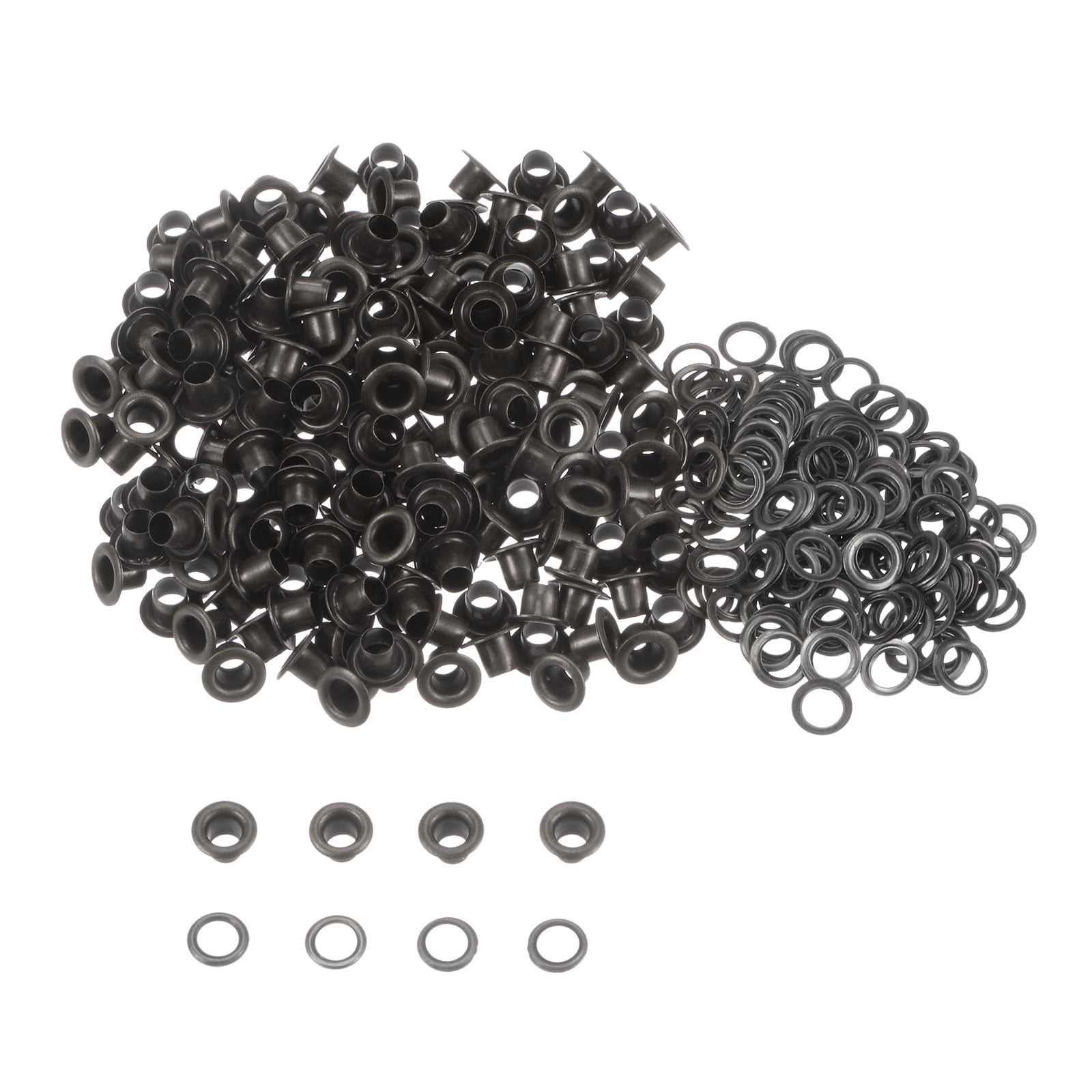 200set Grommets Kit Metal Eyelets 3mm Grommet Tool for Shoes Clothes ...