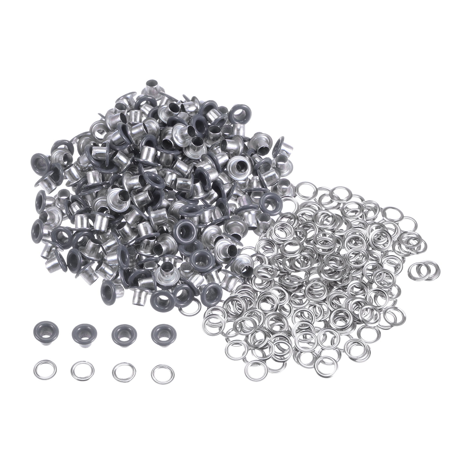 200set Grommets Kit Metal Eyelets 3mm Grommet Tool for Shoes Clothes ...